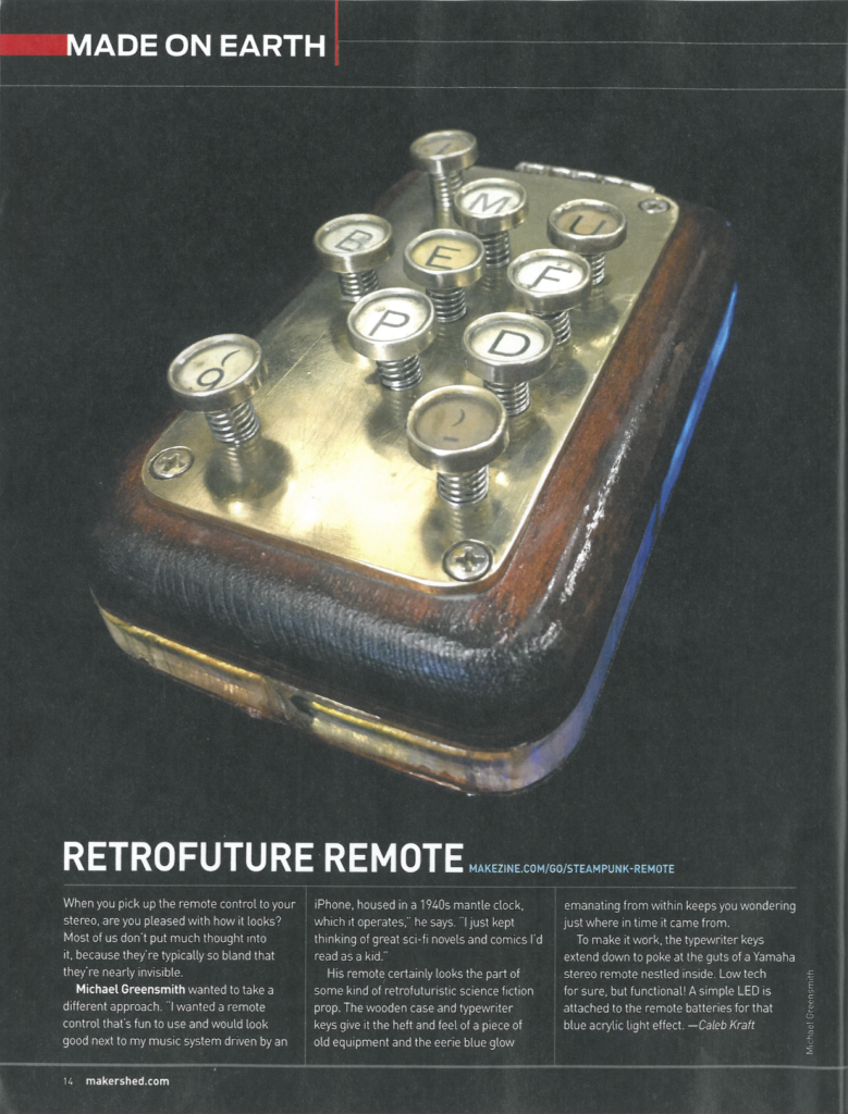 Steampunk Remote Control - Steampunk Way of Life